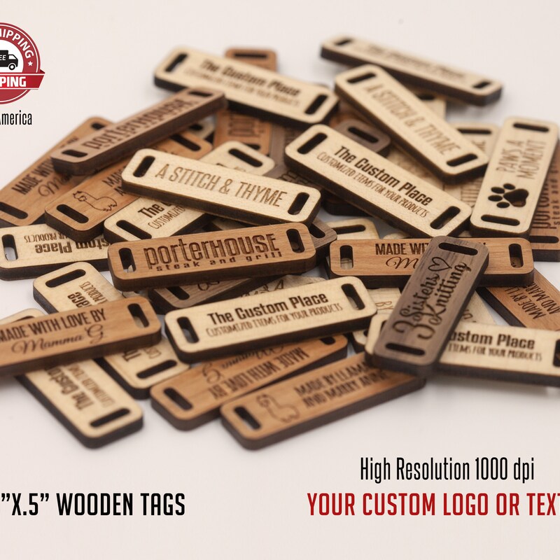 Wooden Tags - Etsy