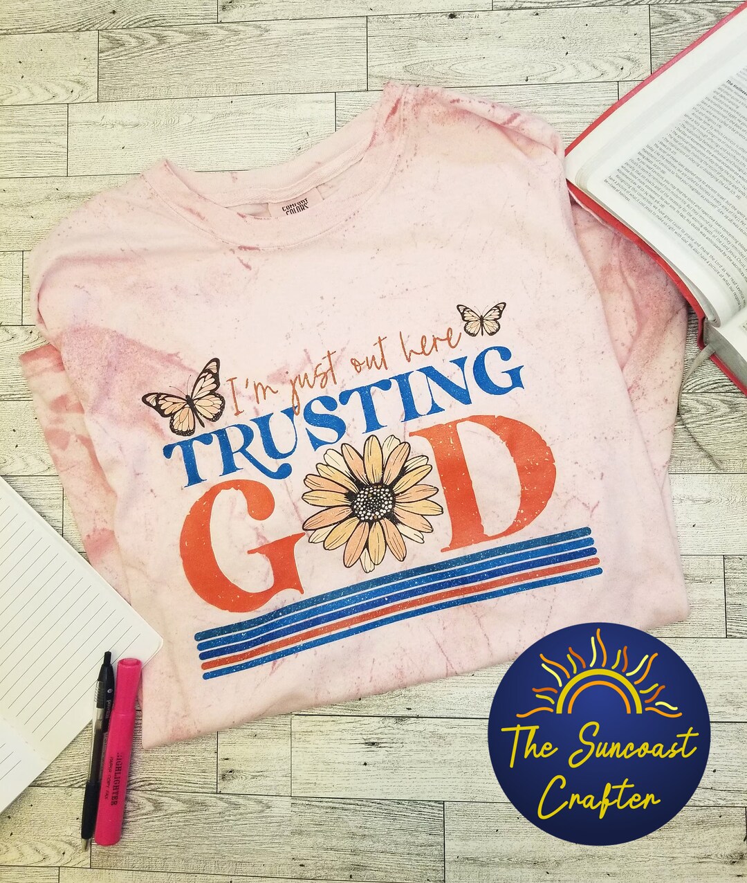 Trusting God Unisex T-shirt, - Etsy