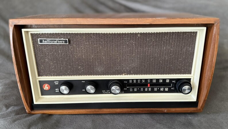 1962 Hallicrafters WR700 AM/FM Tube Radio - Etsy