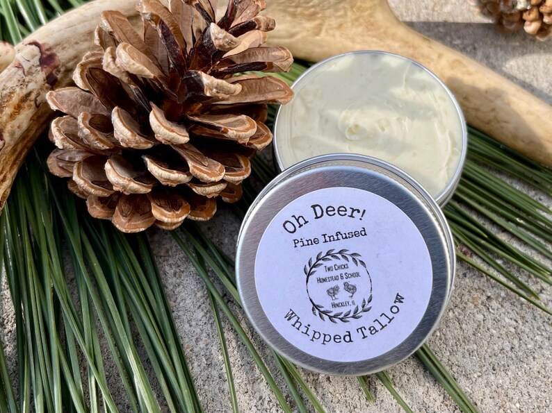 Oh Deer! Pine Infused Whipped Tallow - Etsy