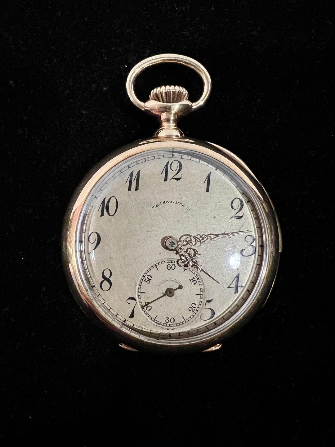 Patek Philippe and Ce., T Kirkpatrick and Co., 1900 18kt Pocket Watch ...