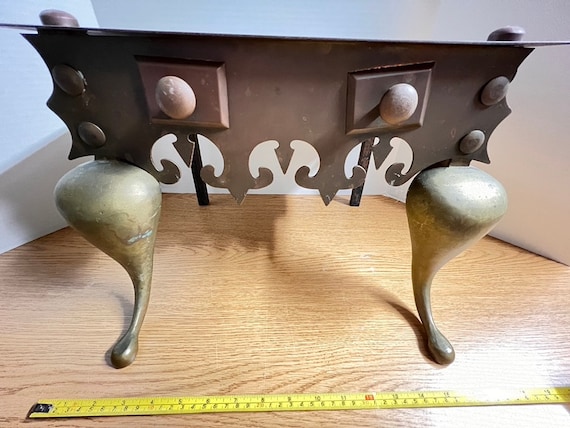 Antique Brass and Iron Victorian Footman Ca. 1890 - Etsy