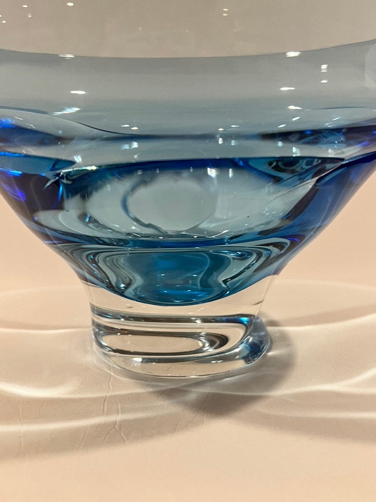 Ed Branson Art Glass, Puddle Bowl, Signed - Etsy