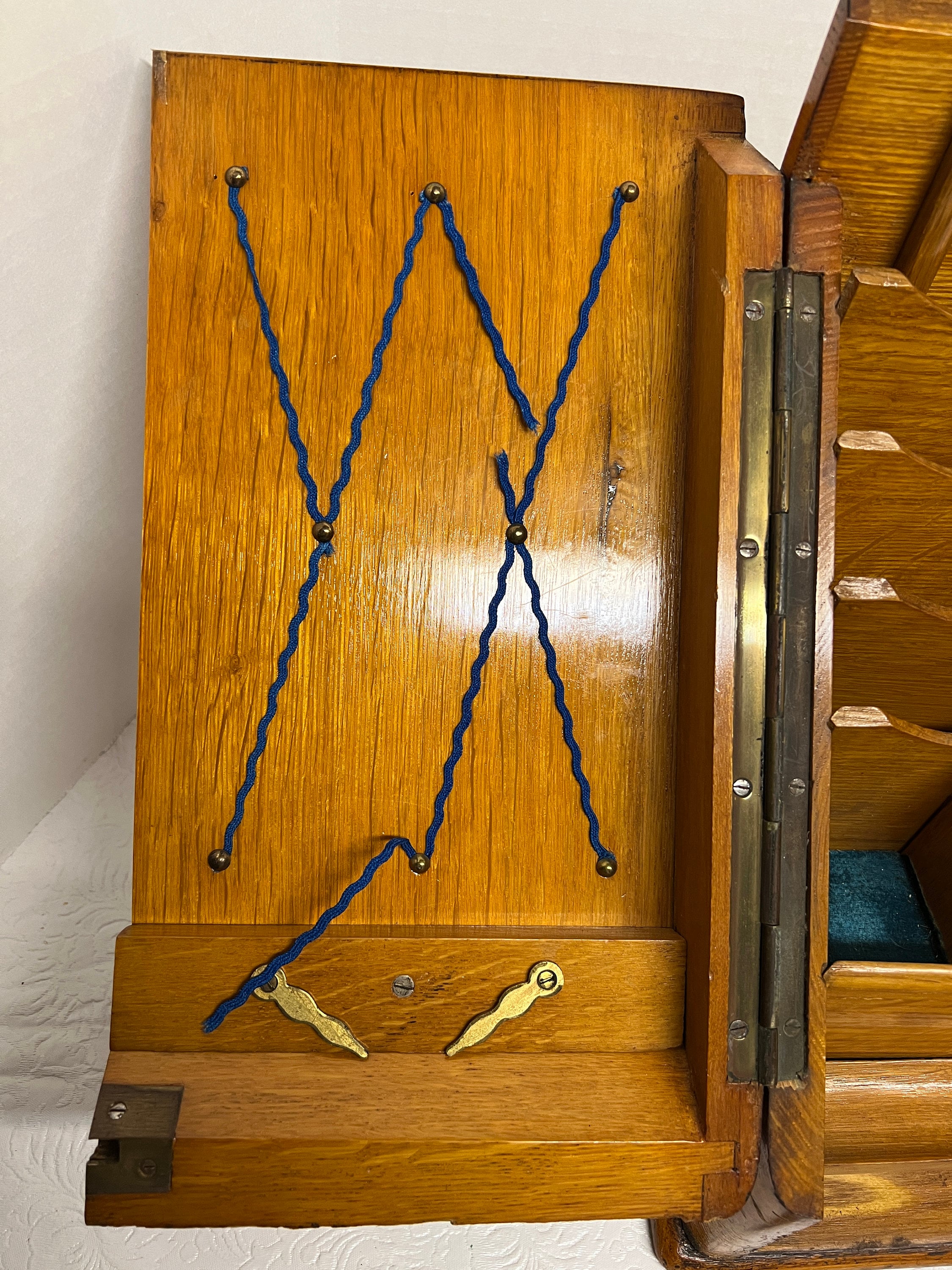 Antique English Victorian Letter Organizer Scribe's Desk - Etsy