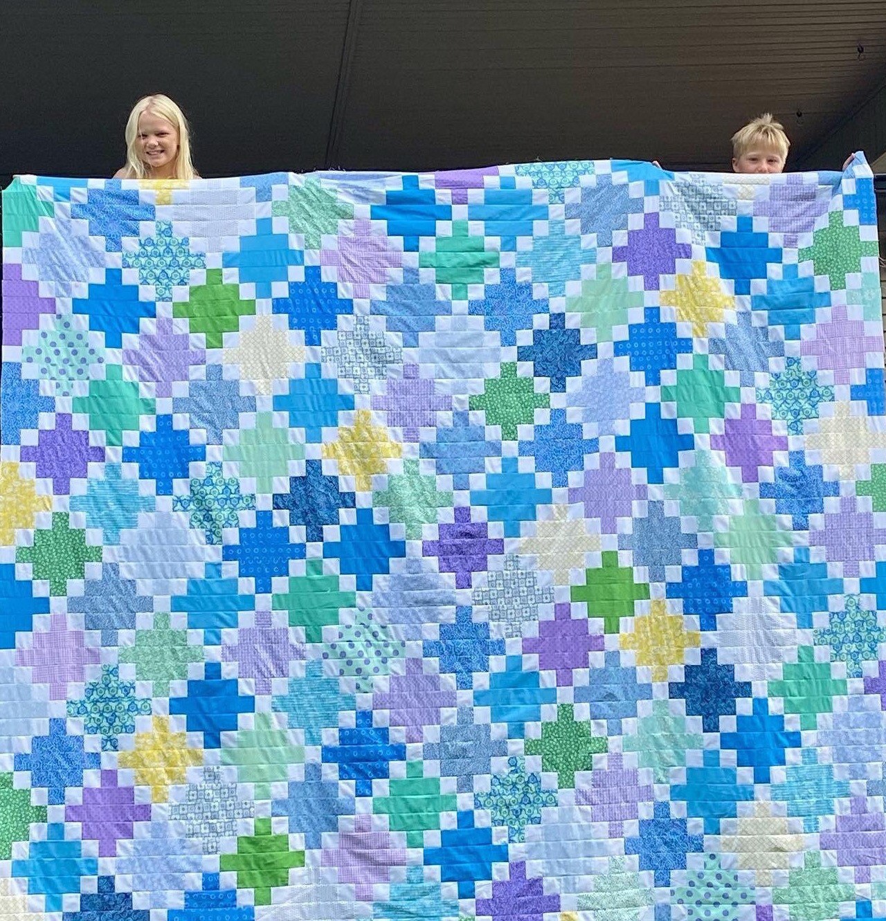 Handmade Stair Steps Bed Quilt Any Size Made to Order in - Etsy