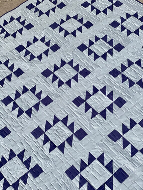 Handmade Quilt Southwestern Block Quilt Made to Order in - Etsy