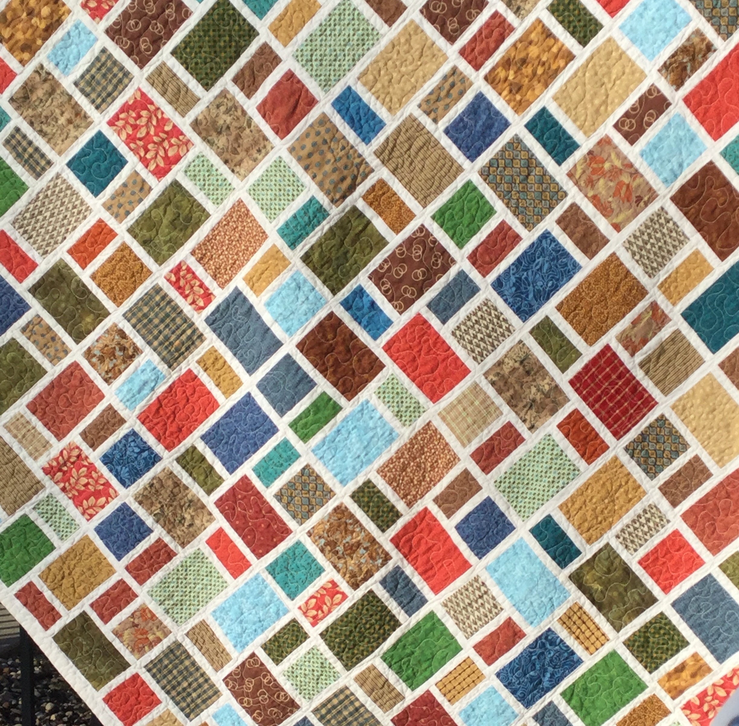 Handmade quilt in your choice of color and size. Large | Etsy