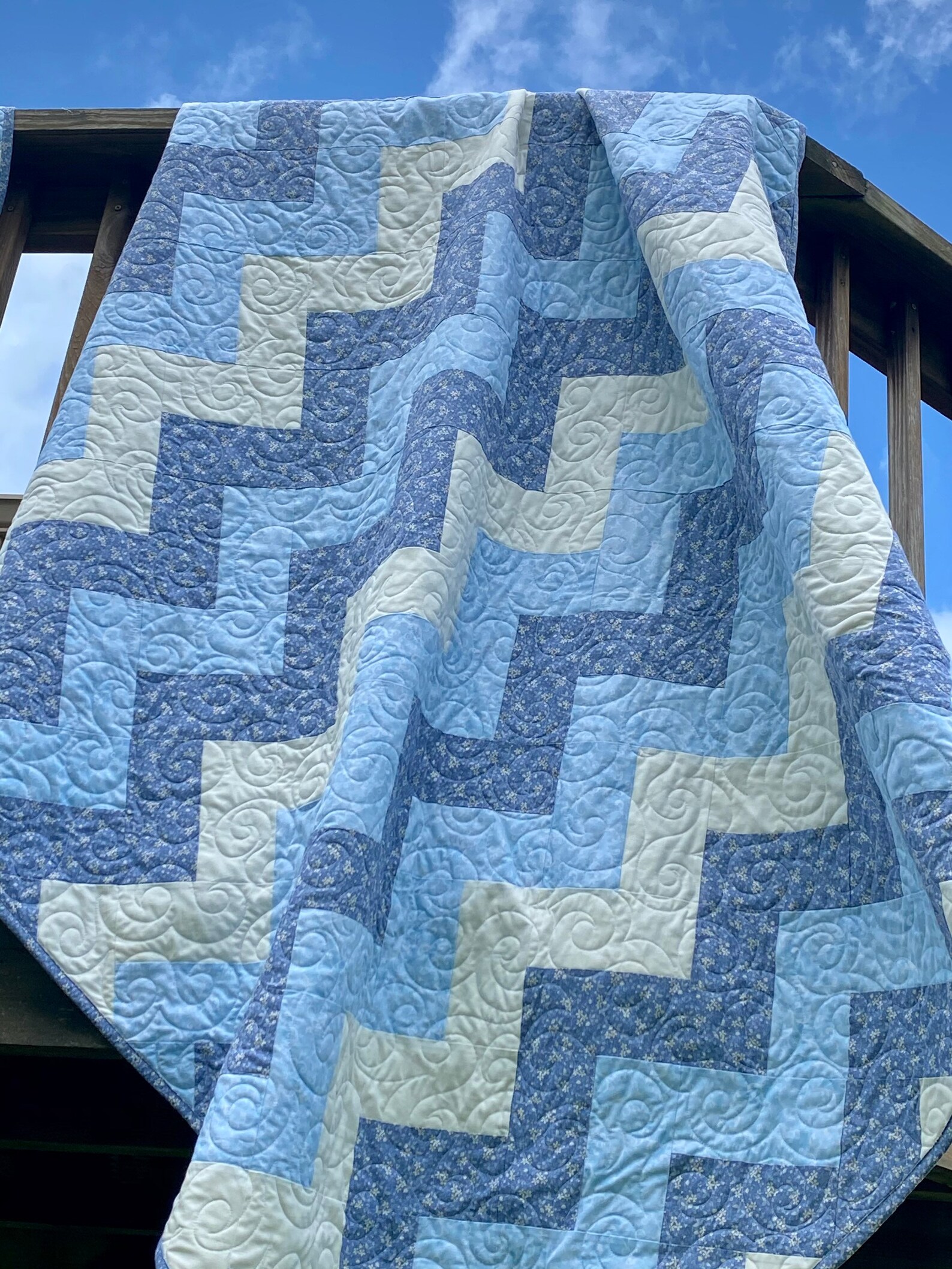 Handmade Quilt Zig Zag Quilt Chevron Pattern Made to Order - Etsy