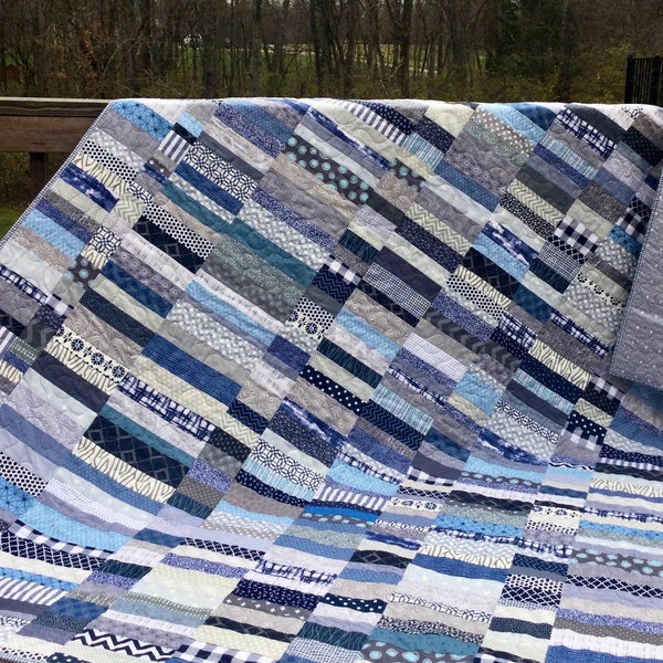 Masculine Quilt - Etsy