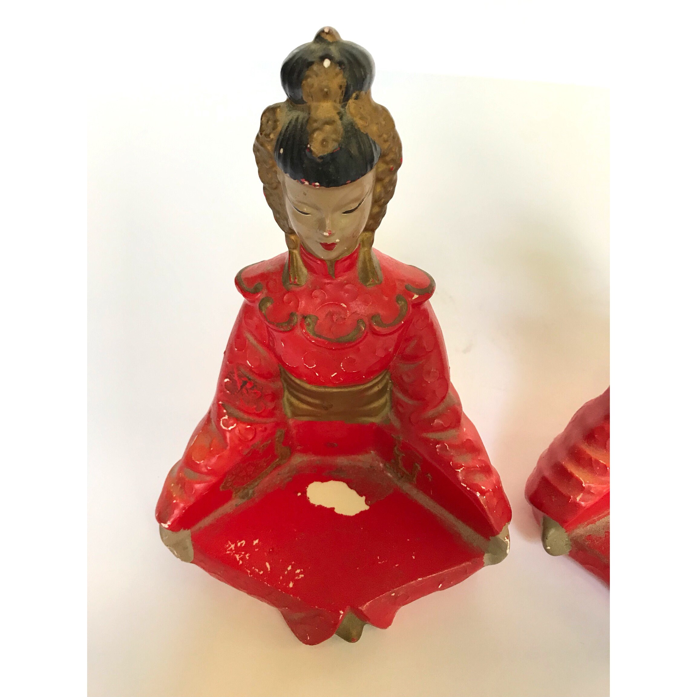 Asian Lady Figurines Asian Figurines Woman Figurines | Etsy