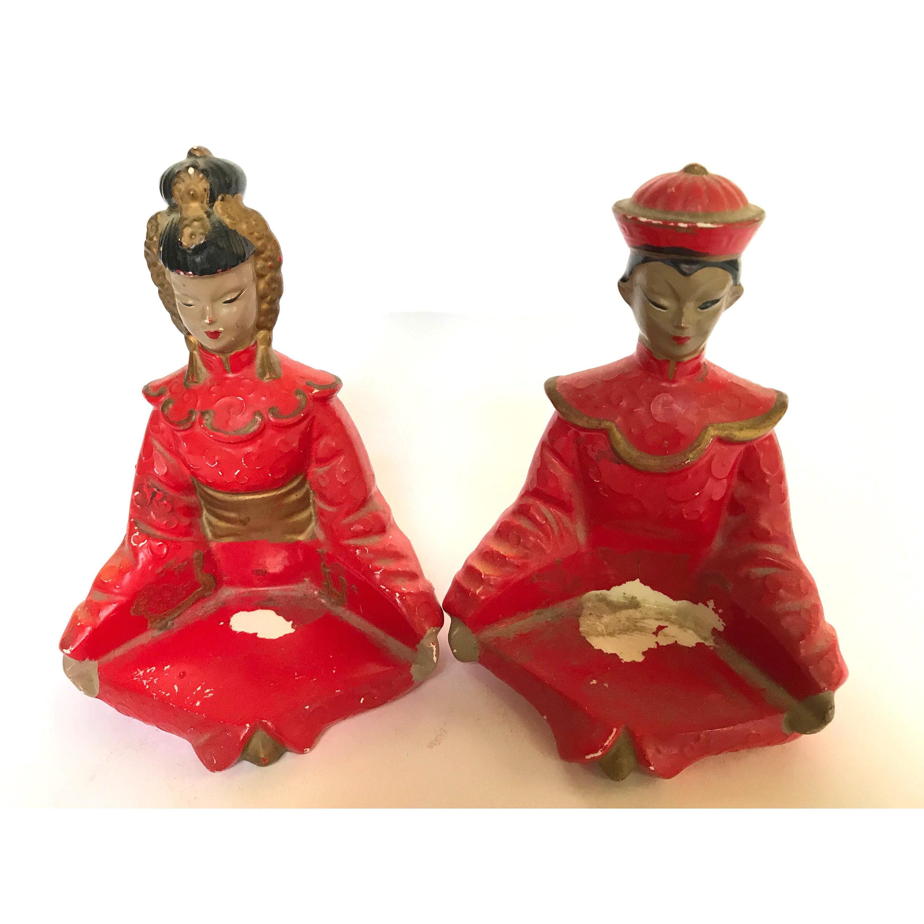 Asian Lady Figurines Asian Figurines Woman Figurines | Etsy