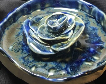 Rose dish | Etsy