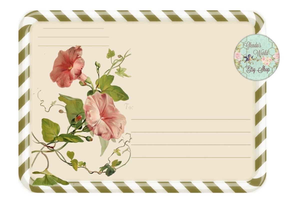 Pretty Shipping Labels - Etsy