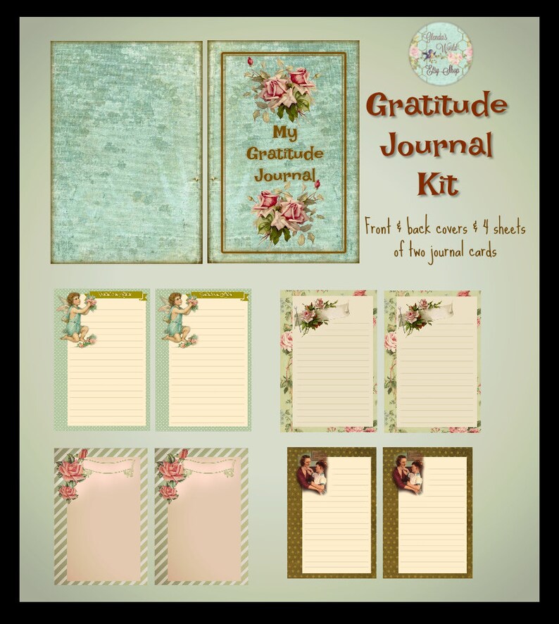 Gratitude Journal Kit - Etsy