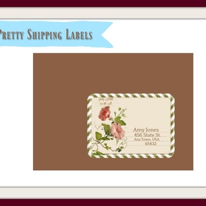Pretty Shipping Labels - Etsy