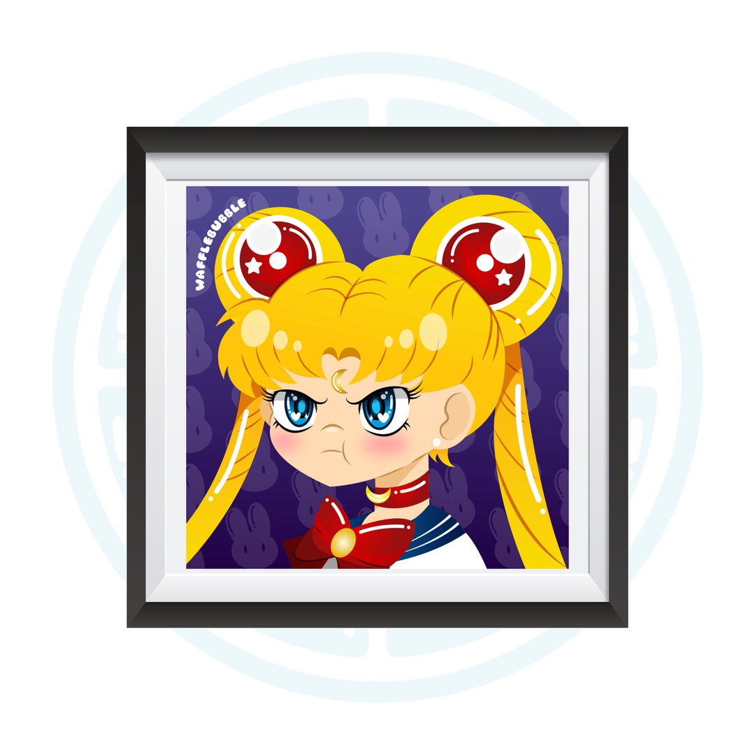 Angry Buns! 8 X 8 Mini Print - Etsy