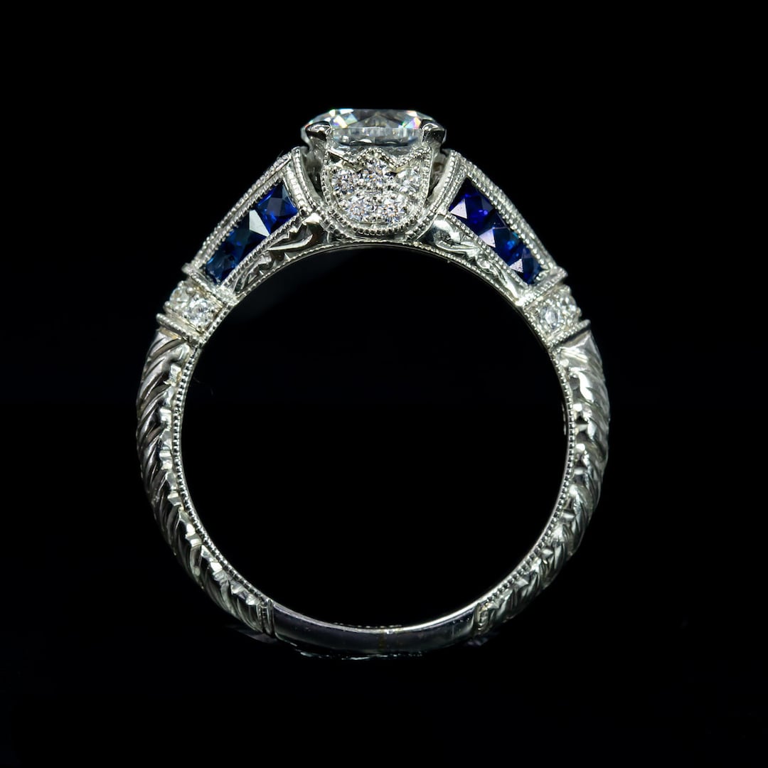 Antique Replica Edwardian Engagement Ring/vintage Edwardian Ring ...