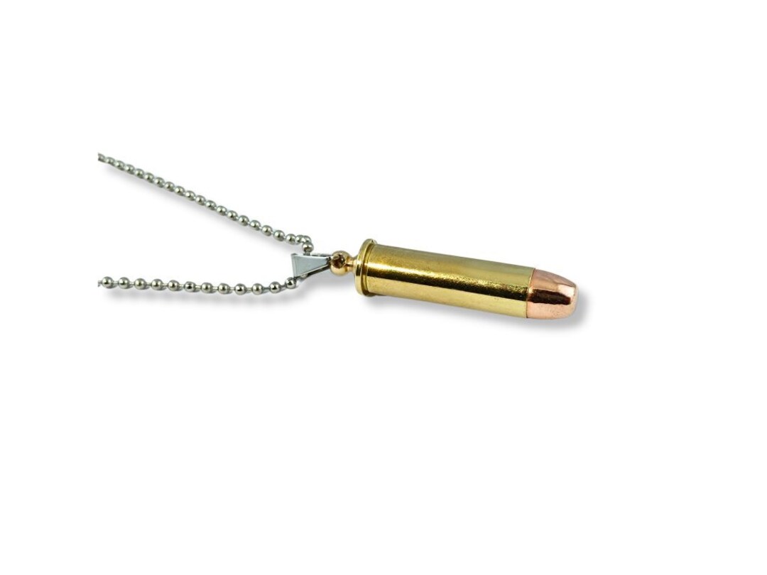 Bullet Necklace .357 Magnum, Colt Python, Men's Fashion, Fashion ...
