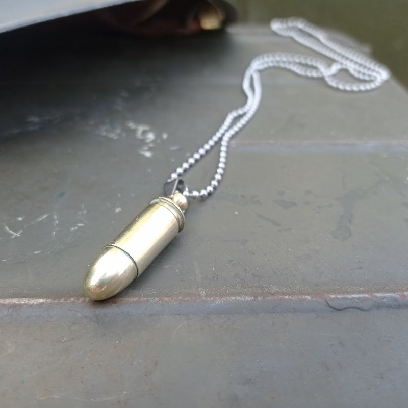 Bullet Necklace - Etsy