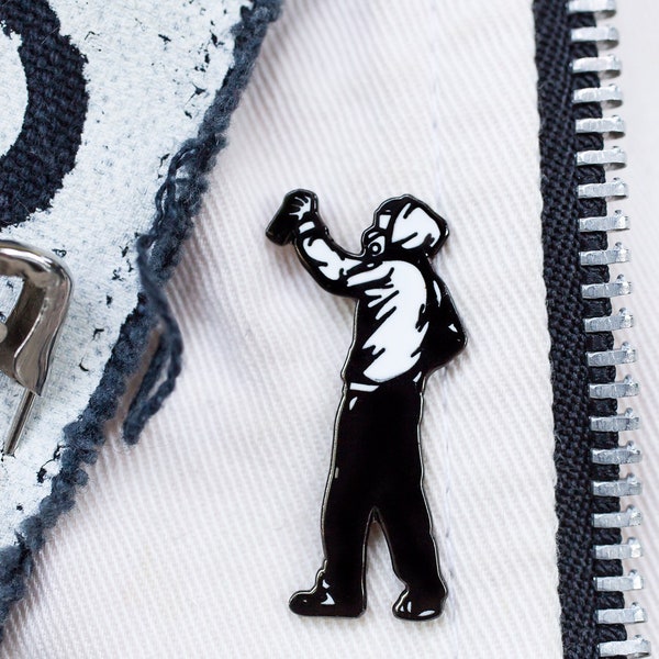 Graffiti Enamel Pin - Etsy
