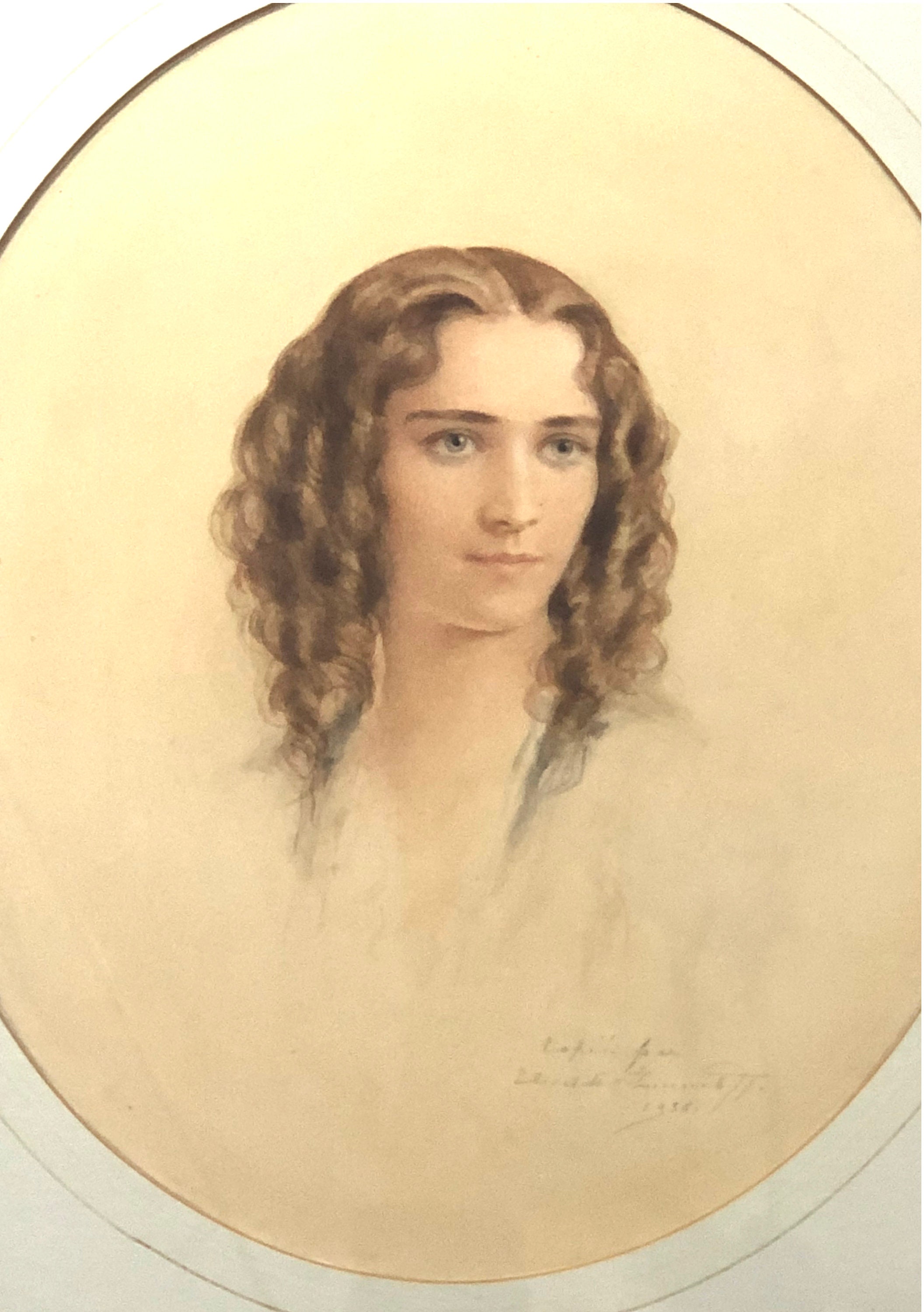 Rare Elegant Portrait of A Lady Circa 1938 Regency Era Style - Etsy