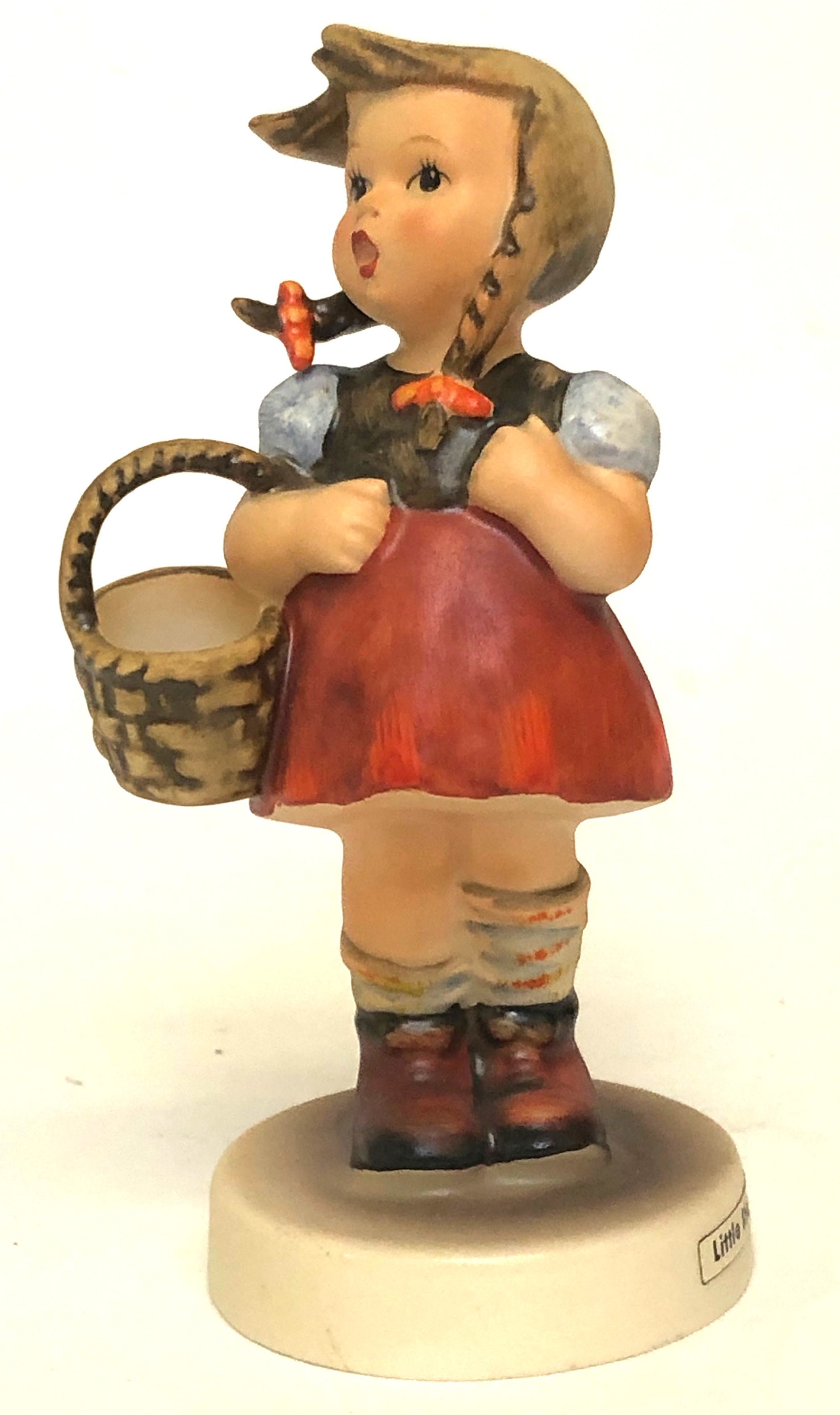 Vintage Hummel Figurine little Shopper No.96 - Etsy Vintage Hummel Figurine little Shopper No.96 - Etsy