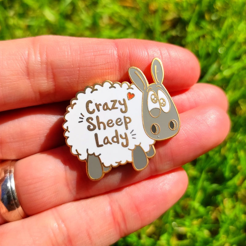 Sheep Pin - Etsy