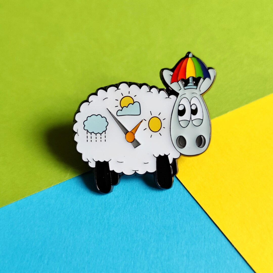 Baaarometer! - Enamel Pin, Sheep Pin Badge, Sheep Gift, Funny Pin Badge ...