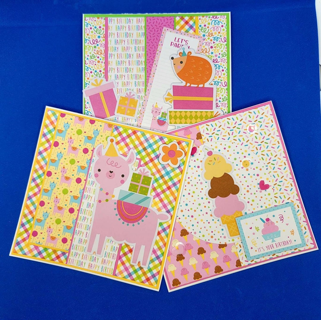 Birthday Cards for Girls - Etsy