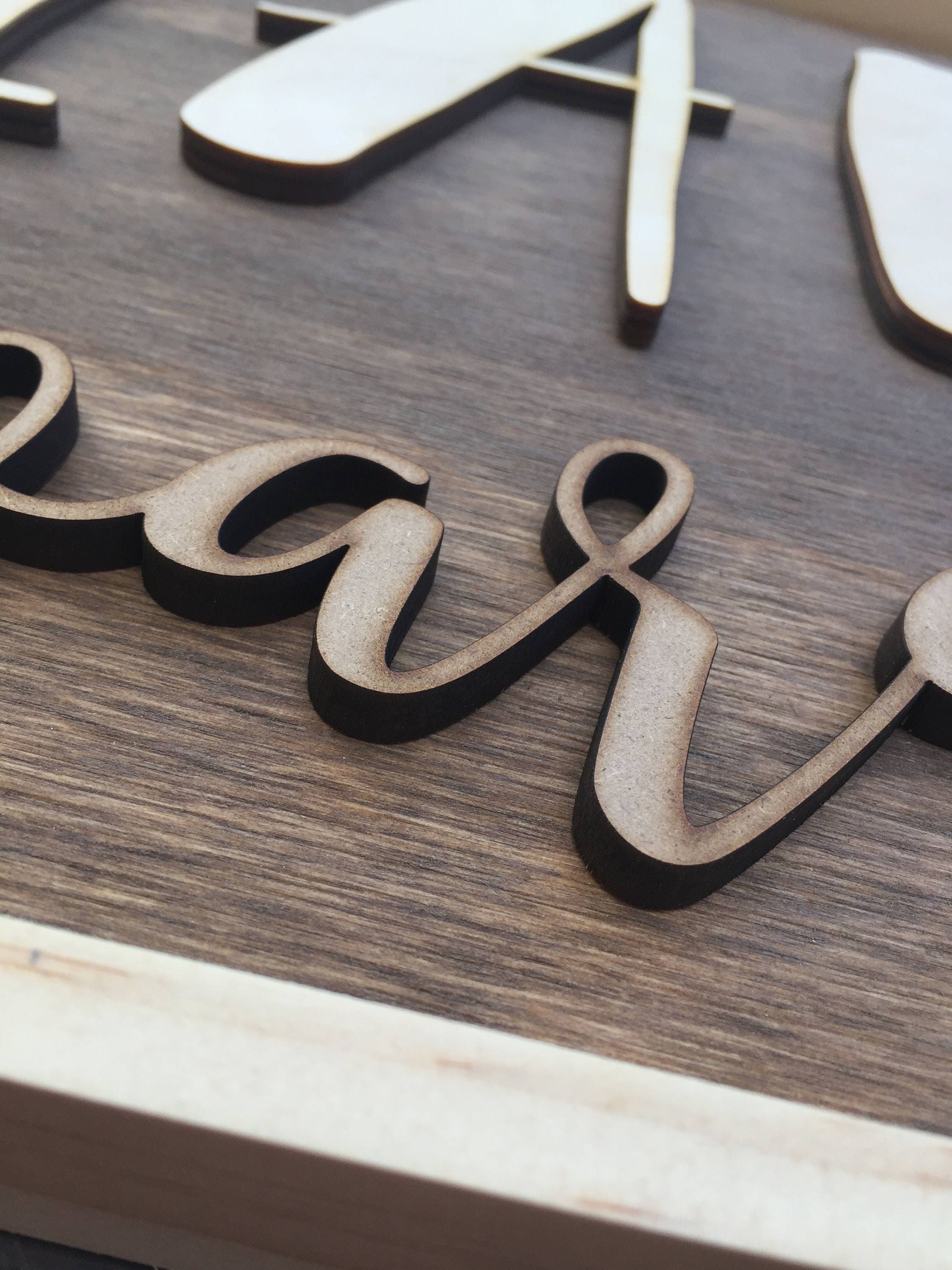 Name Sign 3d Nursery Decor Kid's Room Decor - Etsy