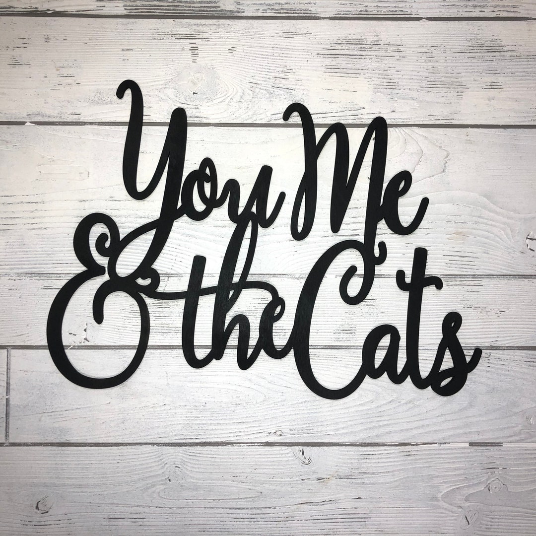 You Me & the Cats | Just One Cat | Family Room Decor | Our Cat | Cat ...