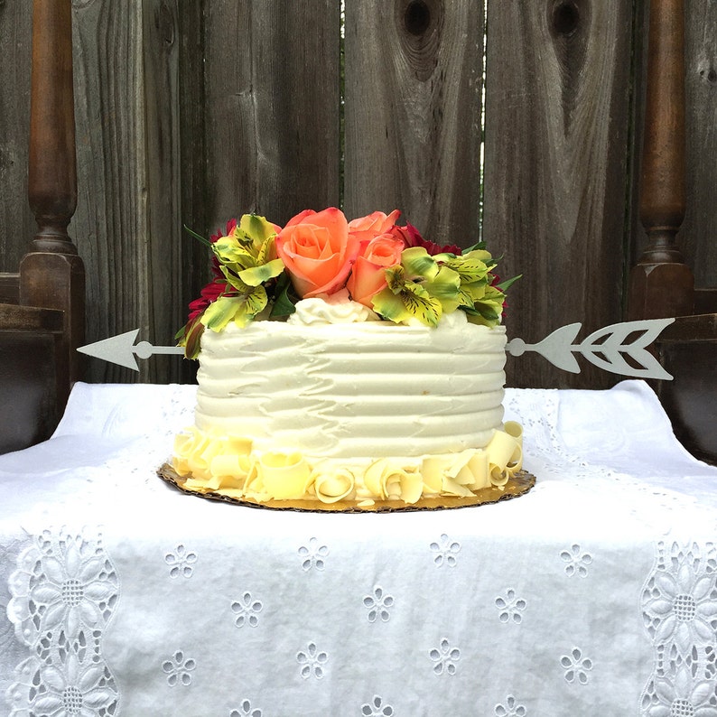 Arrow Cake Topper - Etsy