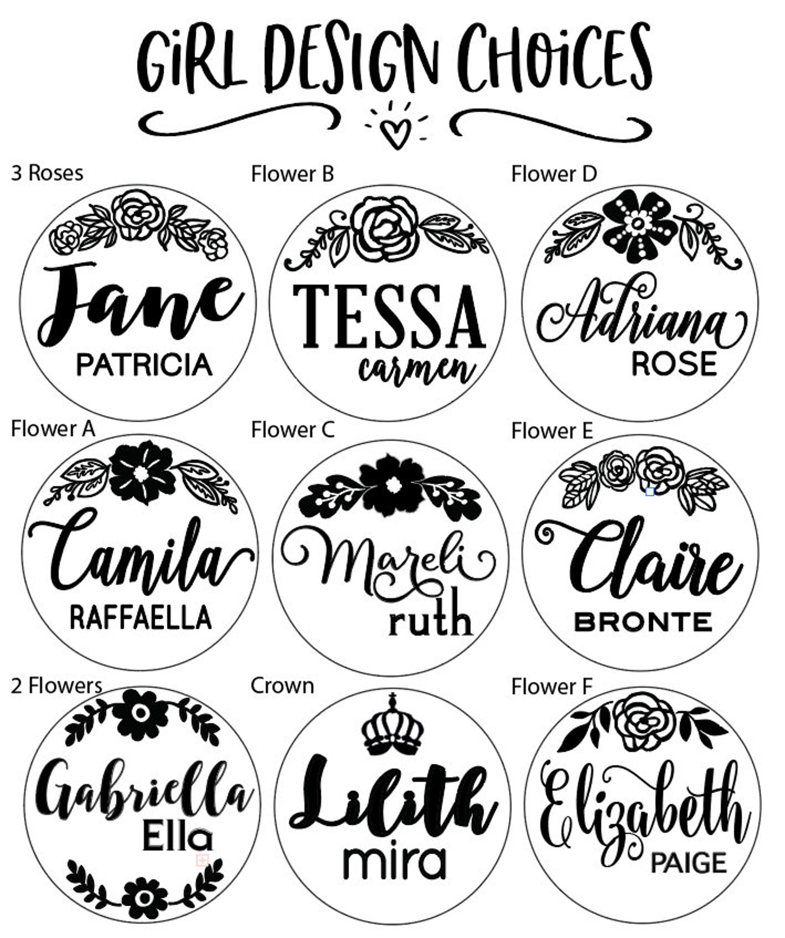 Custom Round Name Sign Nursery Decor Round Wood Sign | Etsy