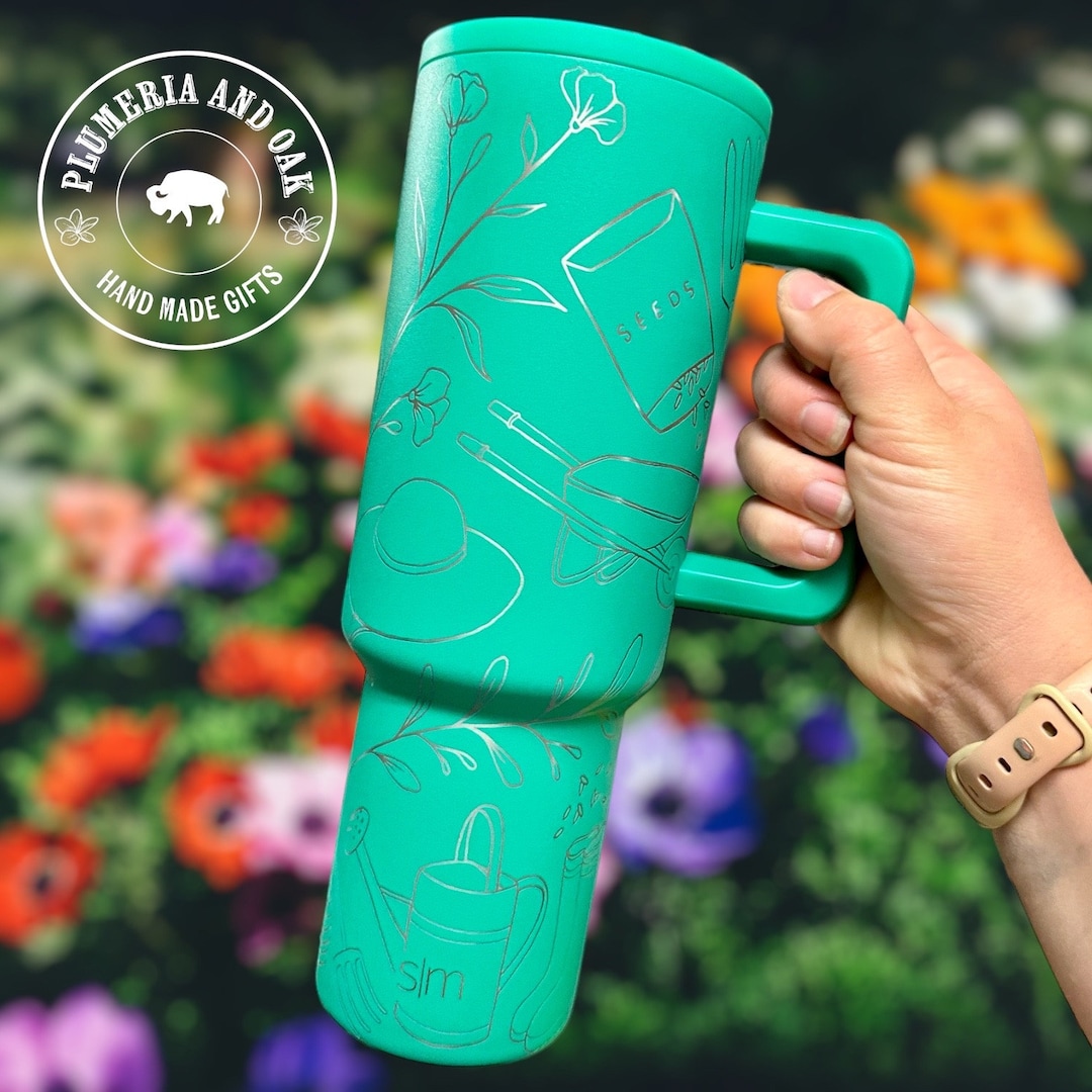 Engraved Tumbler, Garden Lover Gift, Postpartum, Mothers Day Gift Cup ...