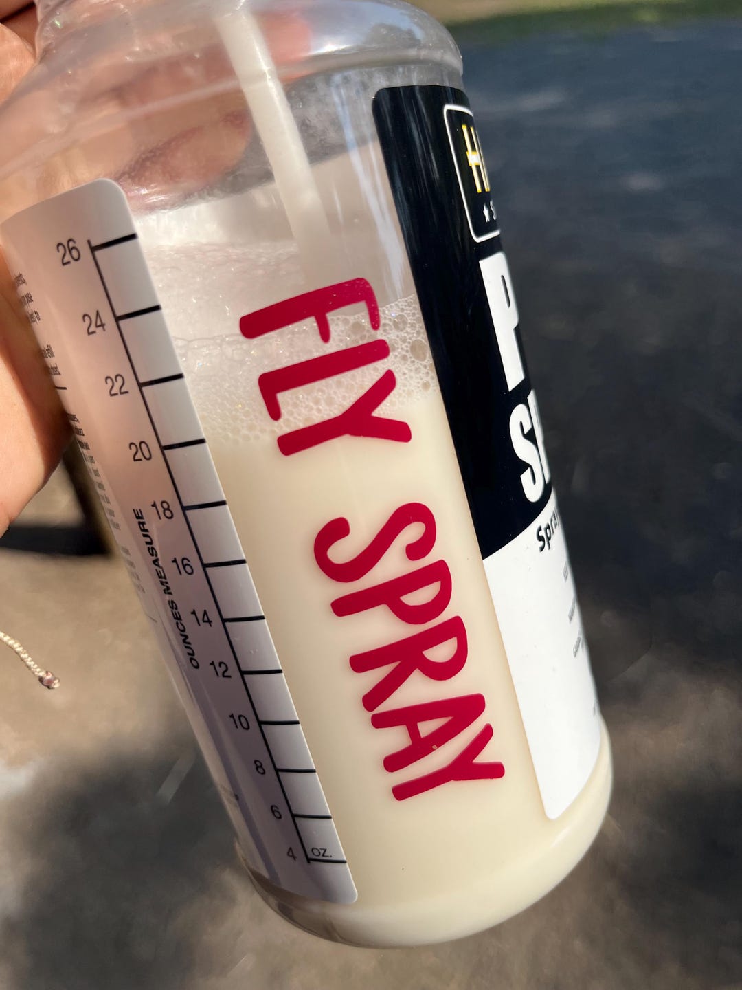 Fly Spray Bottle Sticker Label - Etsy