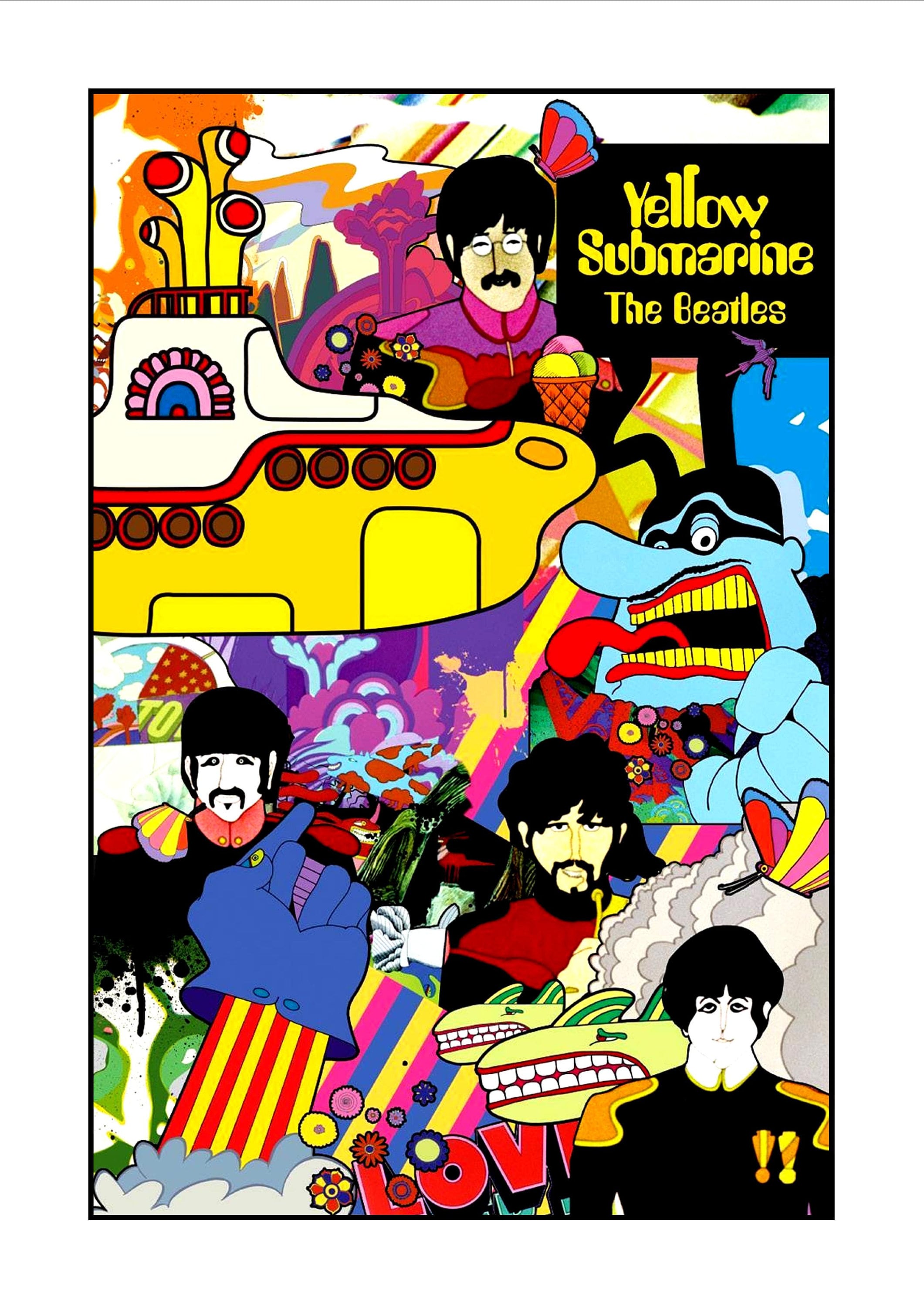 Beatles Yellow Submarine Art