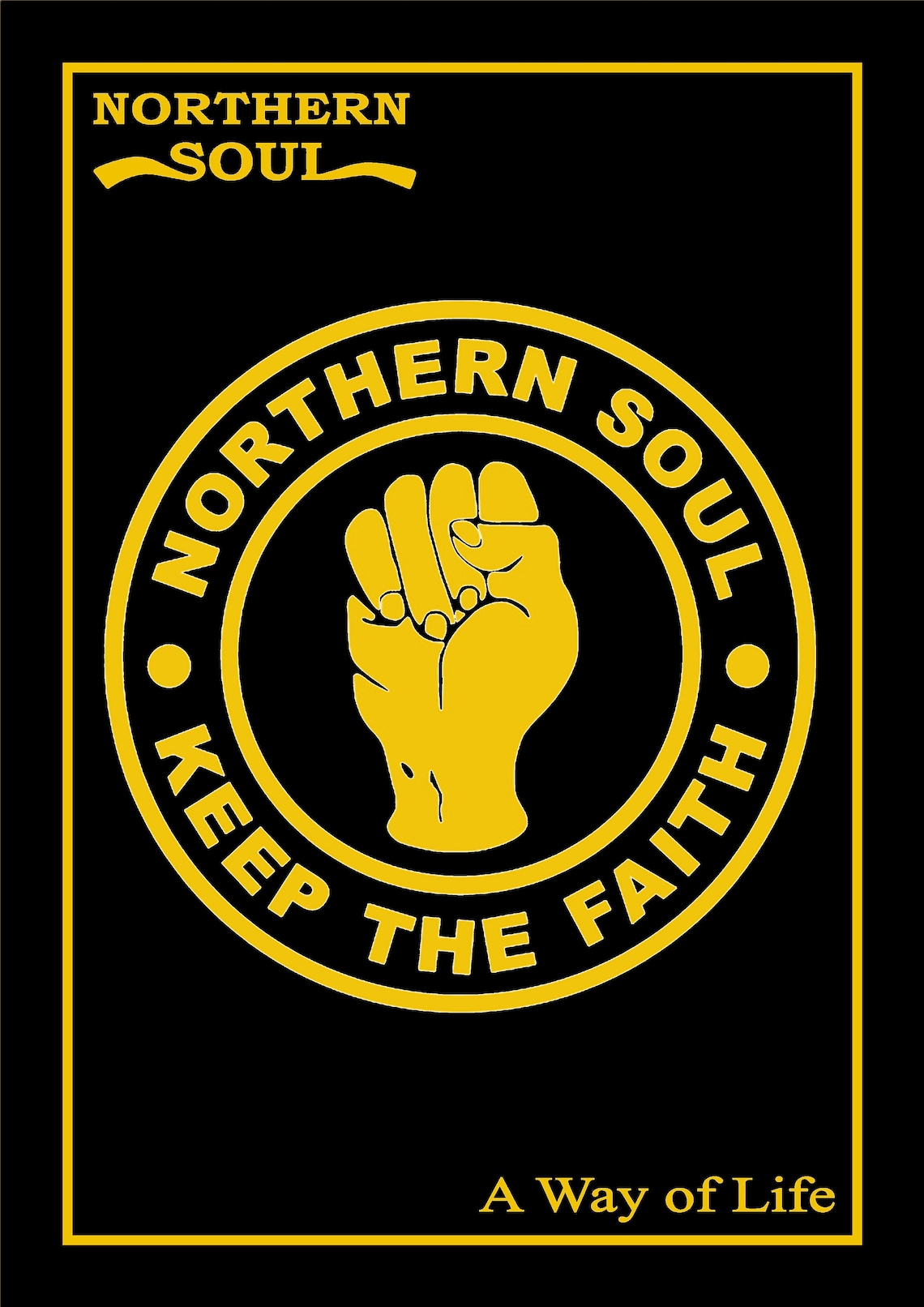 NORTHERN SOUL A3 Art Poster - Etsy