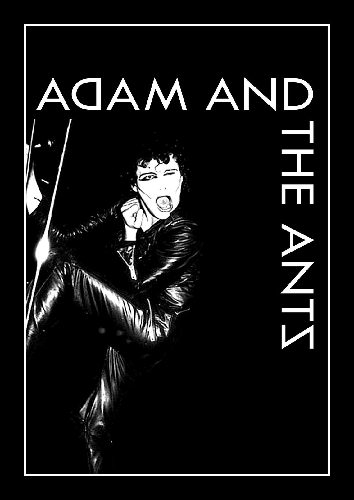 Adam and the Ants A1 Art Poster Dirk Wears White Sox - Etsy