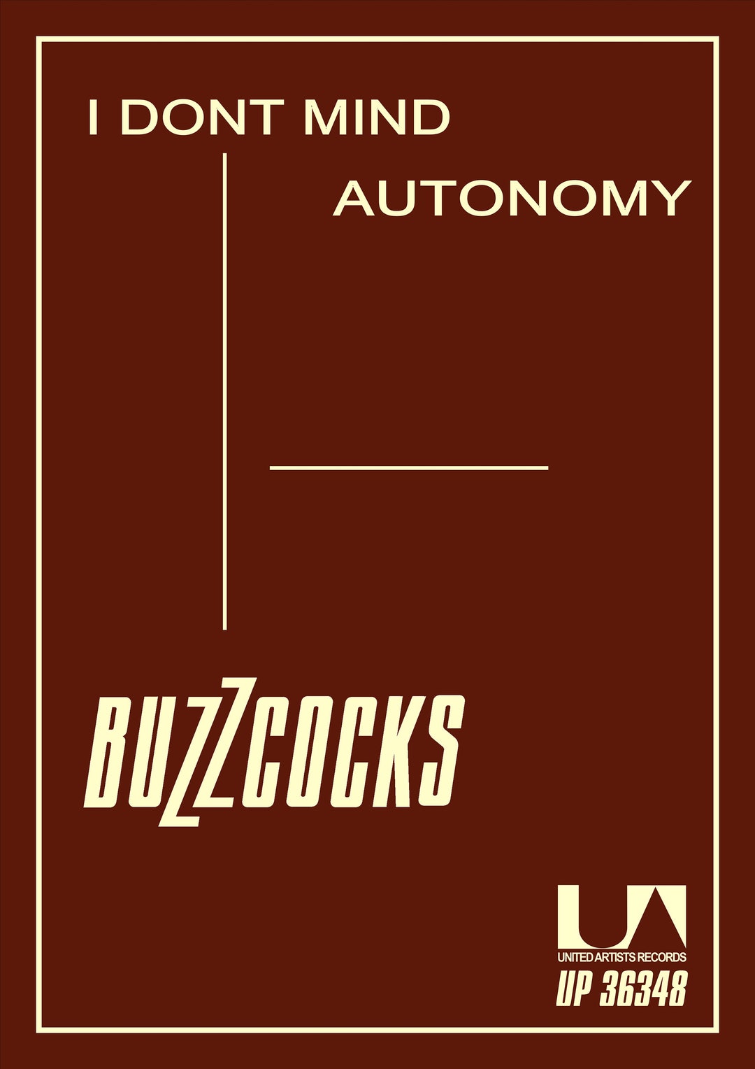 Buzzcocks / I Dont Mind Autonomy Punk A5 Greeting Card - Etsy
