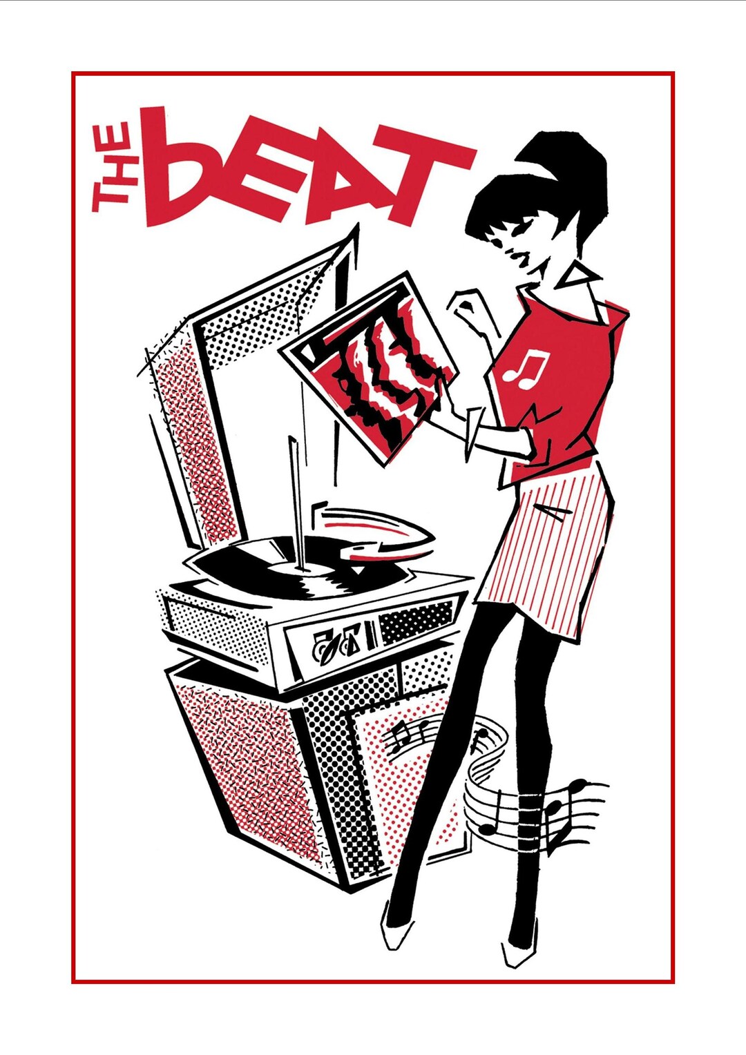 The Beat / Mod / Ska / 2 Tone A5 Greeting Card Birthday Blank Inside ...