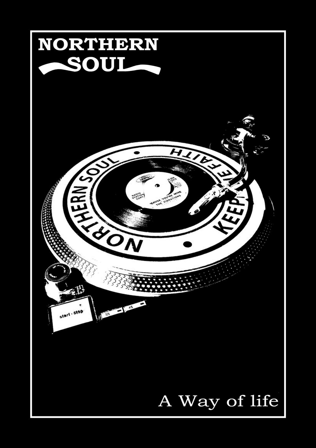 NORTHERN SOUL A3 Art Poster - Etsy