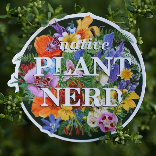 California Native Plants Sticker - Etsy
