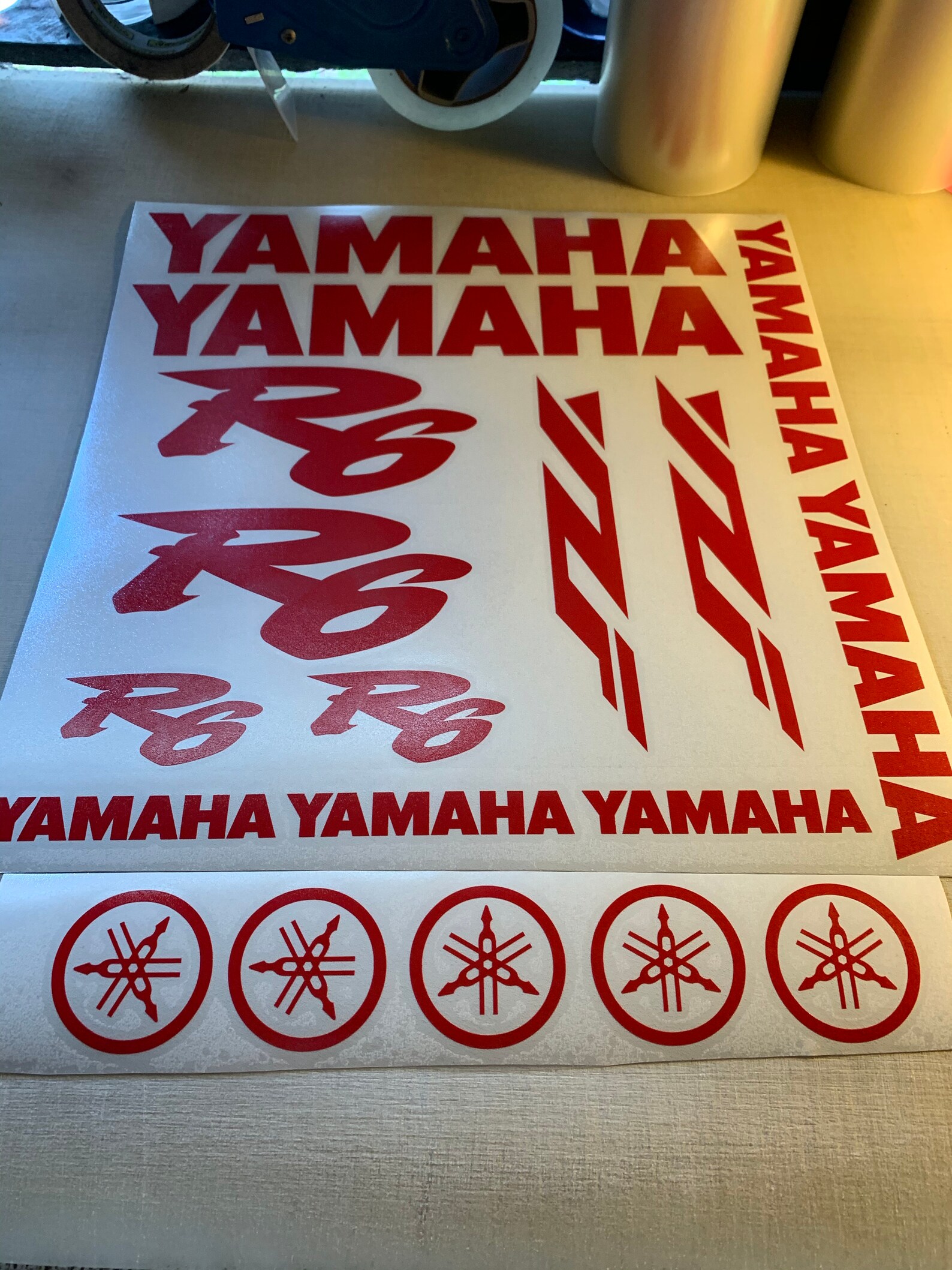 Yamaha R6 Decal Kit 14 13 12 11 10 09 08 07 06 05 04 03 02 01 | Etsy
