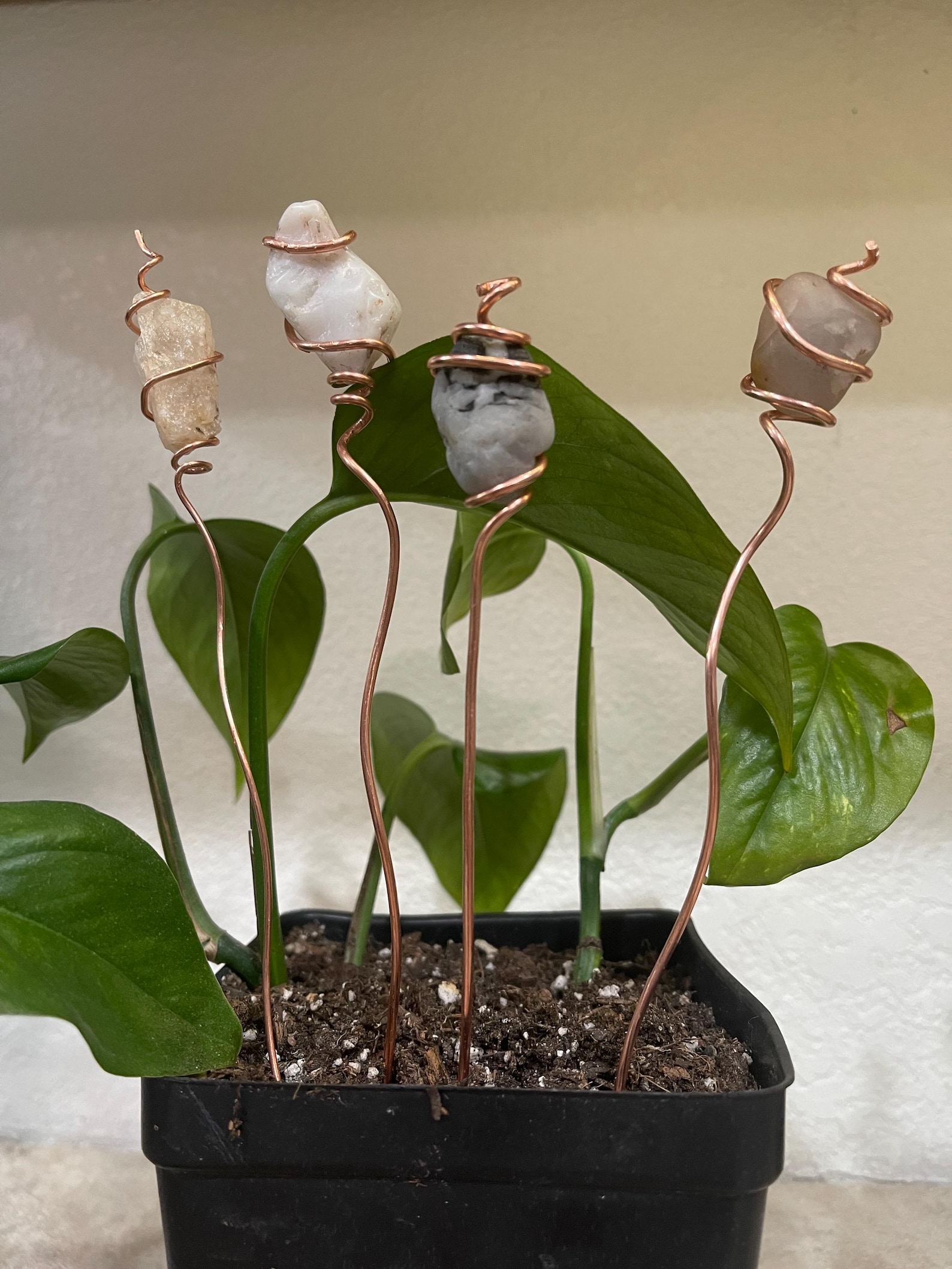 3-pack Mini Copper Plant Stakes for Electroculture or Decoration - Etsy