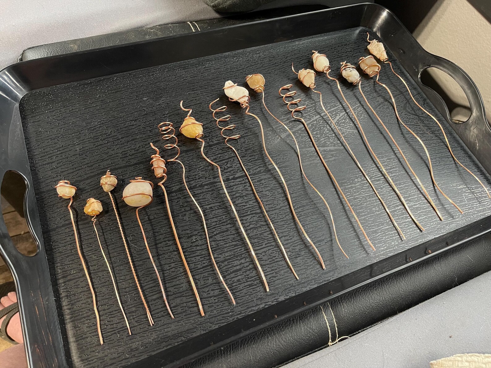 3-pack Mini Copper Plant Stakes for Electroculture or Decoration - Etsy