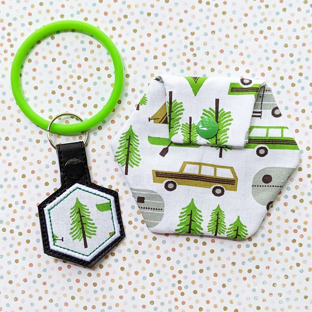 Hexagon Snap Bag 3 SIZES Instant Download Embroidery Design - Etsy