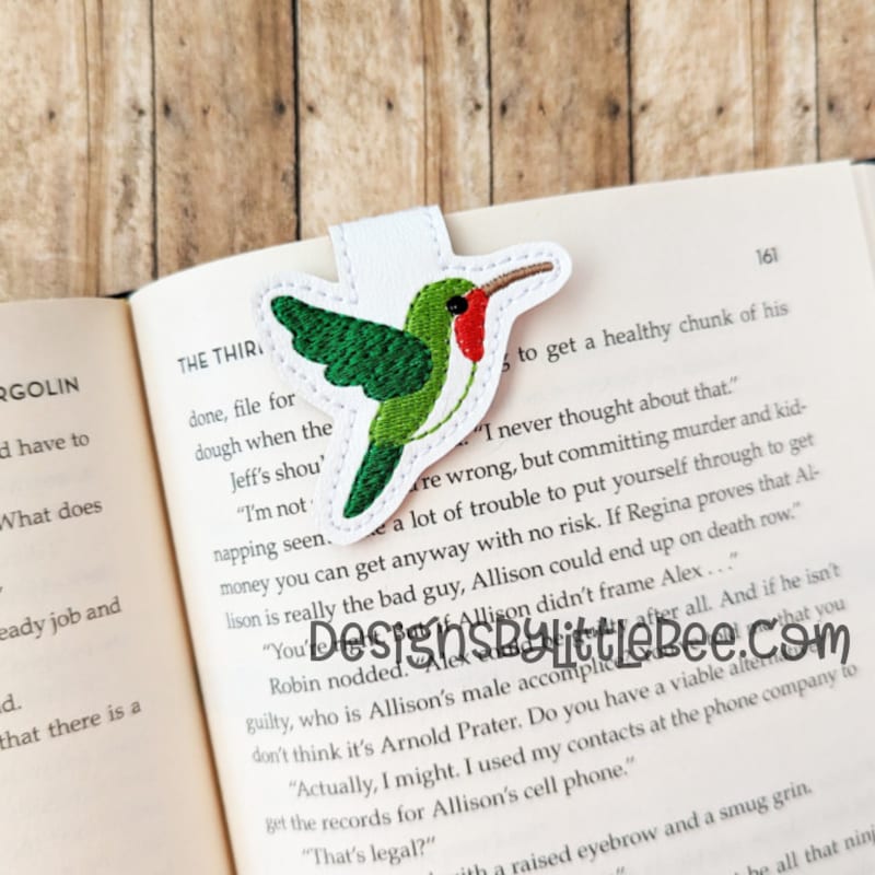 Hummingbird Bookmark - Etsy