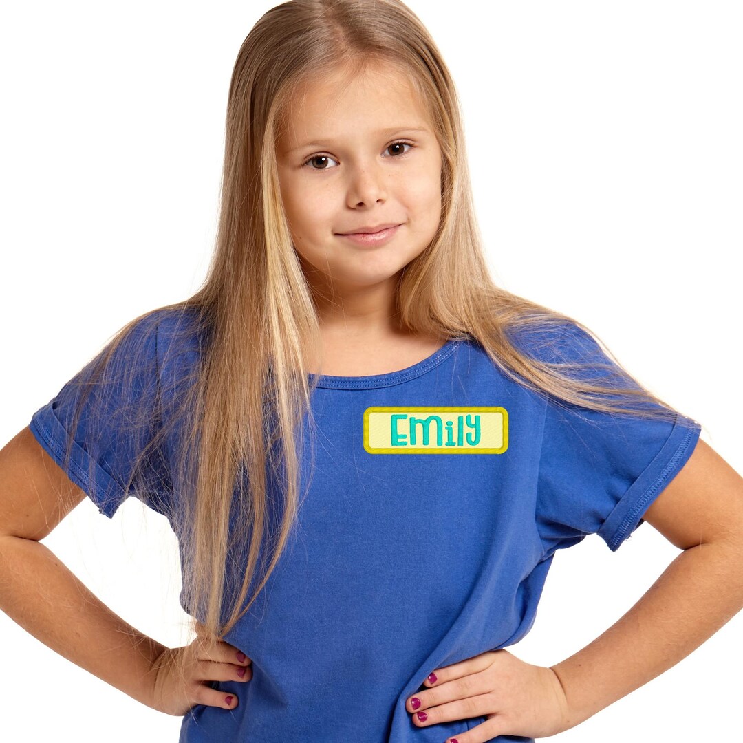 Rectangle Name Plate Applique - 5 SIZES - Instant Download Embroidery ...