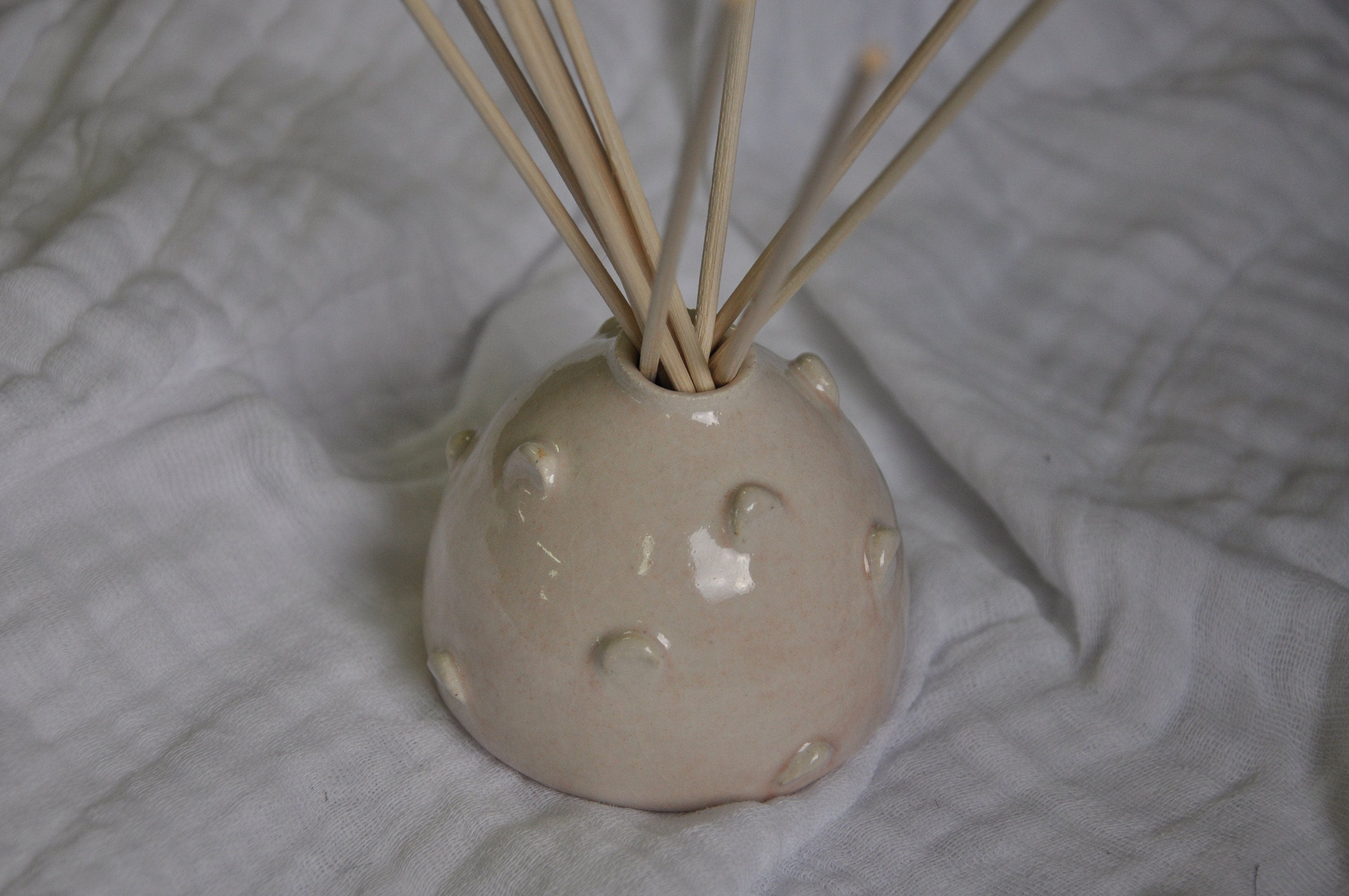 Handmade Ceramic Oil Diffuser Pottery Reed Diffuser Eco - Etsy