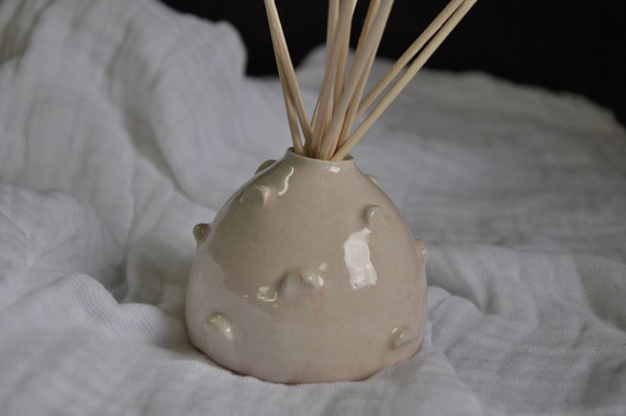 Handmade Ceramic Oil Diffuser Pottery Reed Diffuser Eco | Etsy